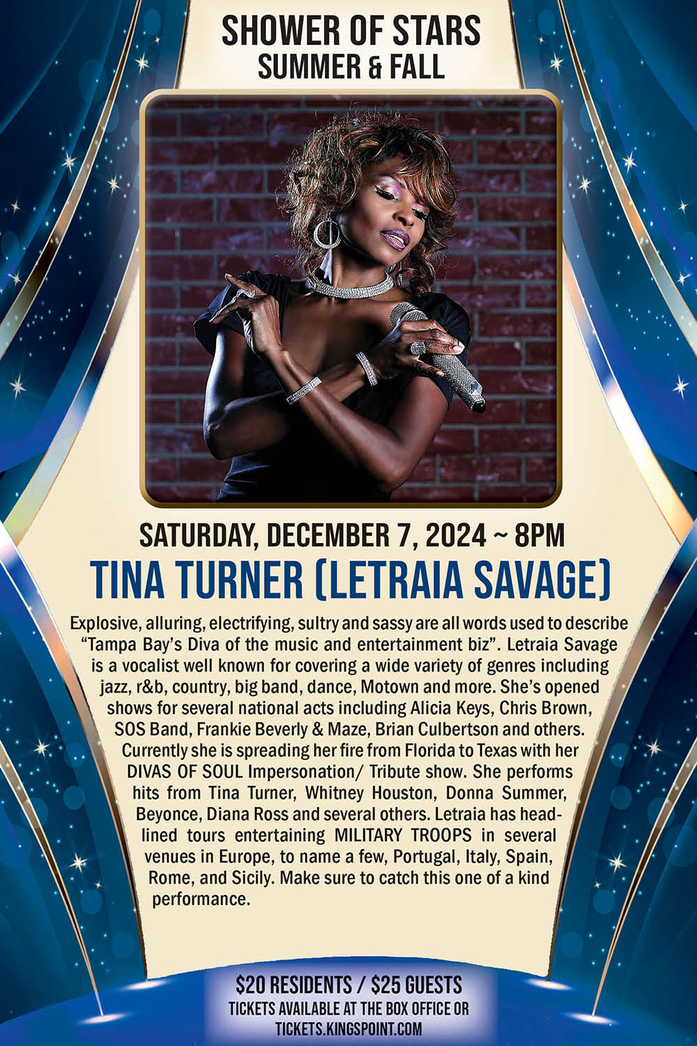 Palace Shows – Kings Point in Tamarac