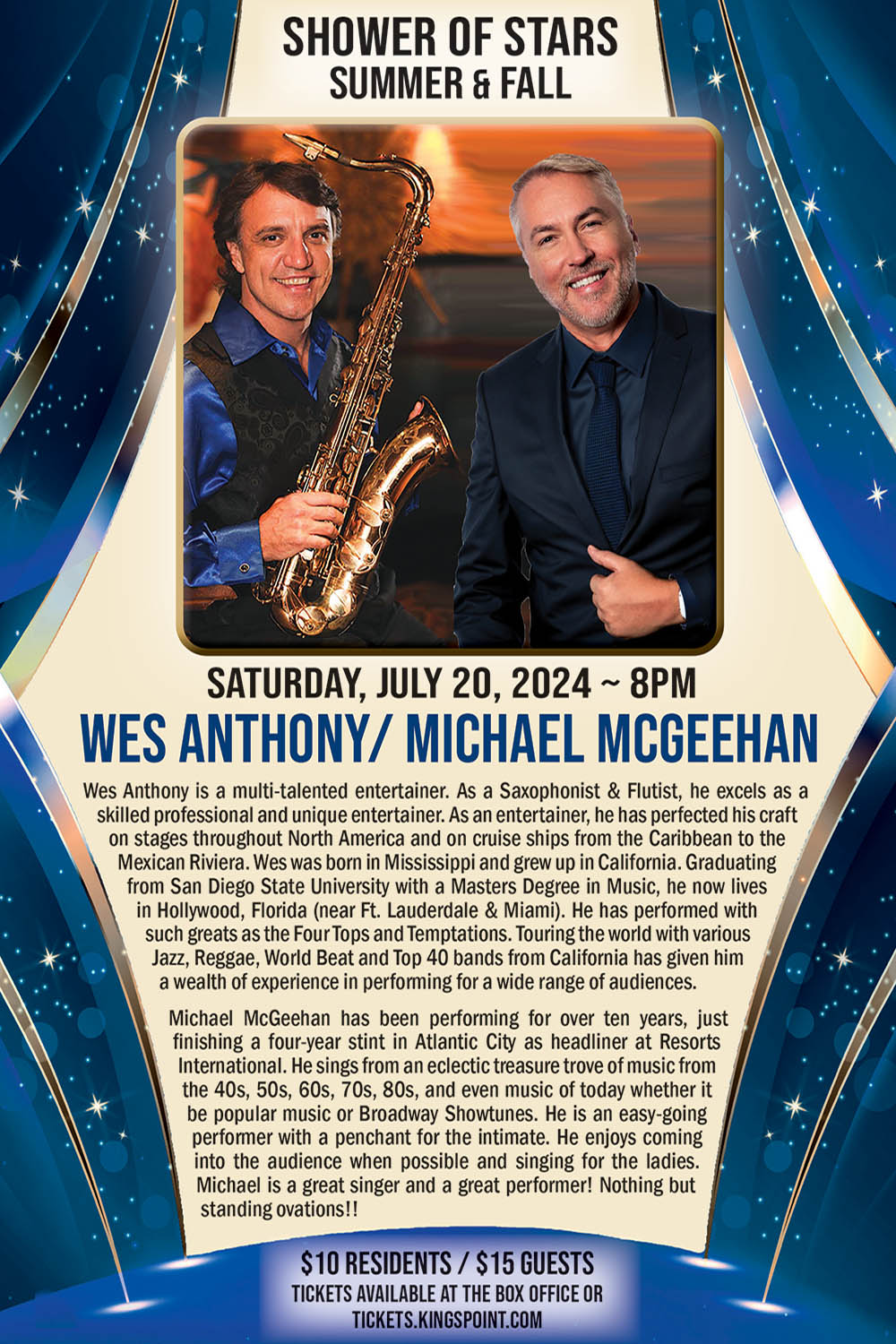 Palace Shows – Kings Point in Tamarac